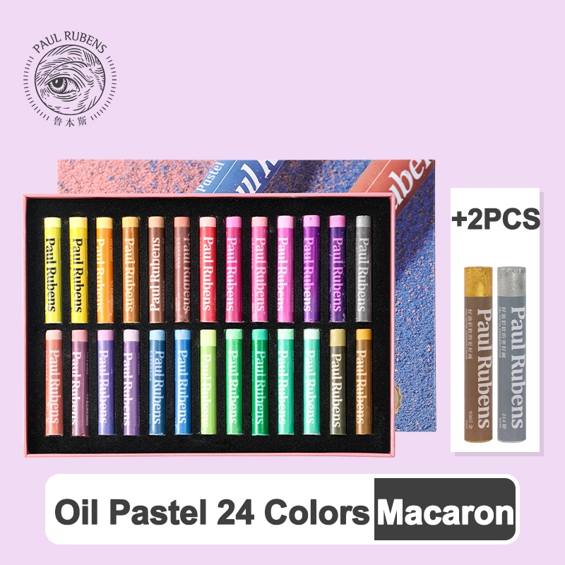 Paul Rubens Artist Oil Pastel 24/36/48 Colors Set Painting Crayons Graffiti Soft And Vibrant ...