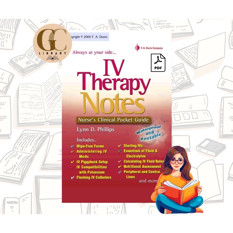 Clinical Pocket Guide | IV Therapy Notes | Shopee Philippines