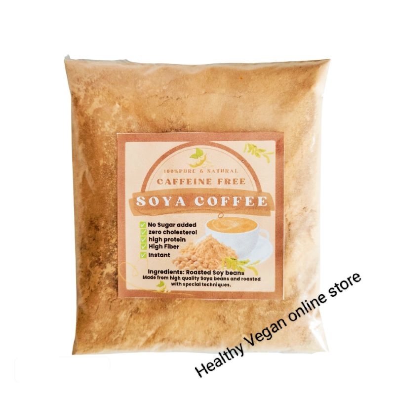 pure soya beans coffee powder 250g ( no caffeine) skinless soya beans ...