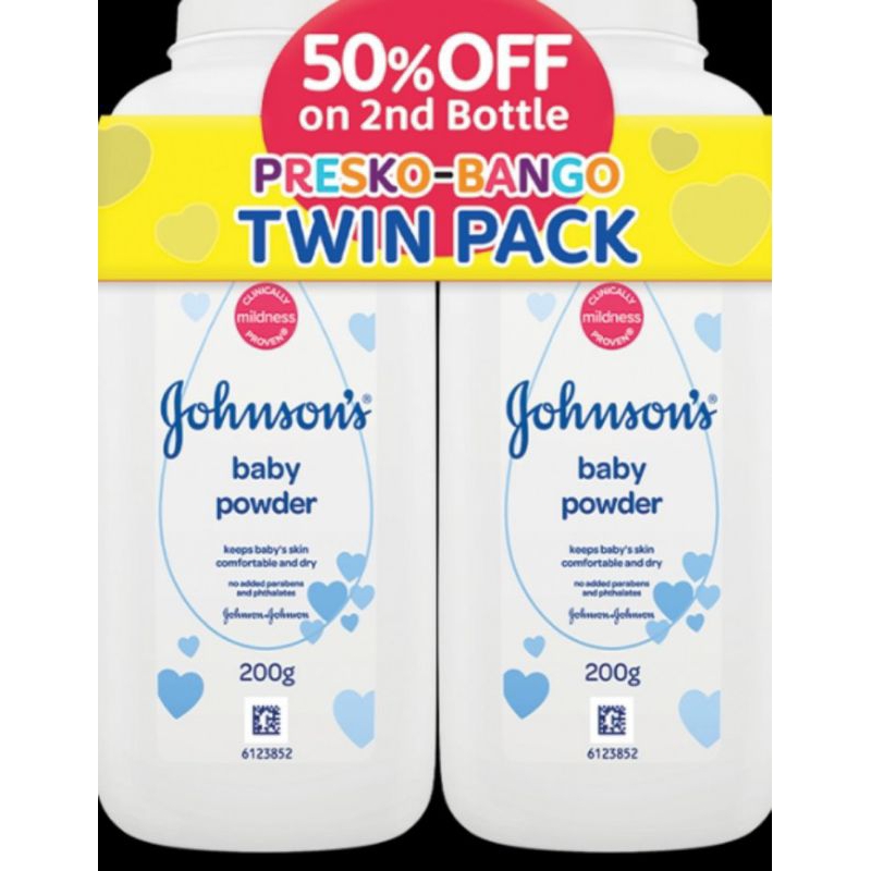 Johnson powder 200ml buy one get one new variants | Shopee Philippines
