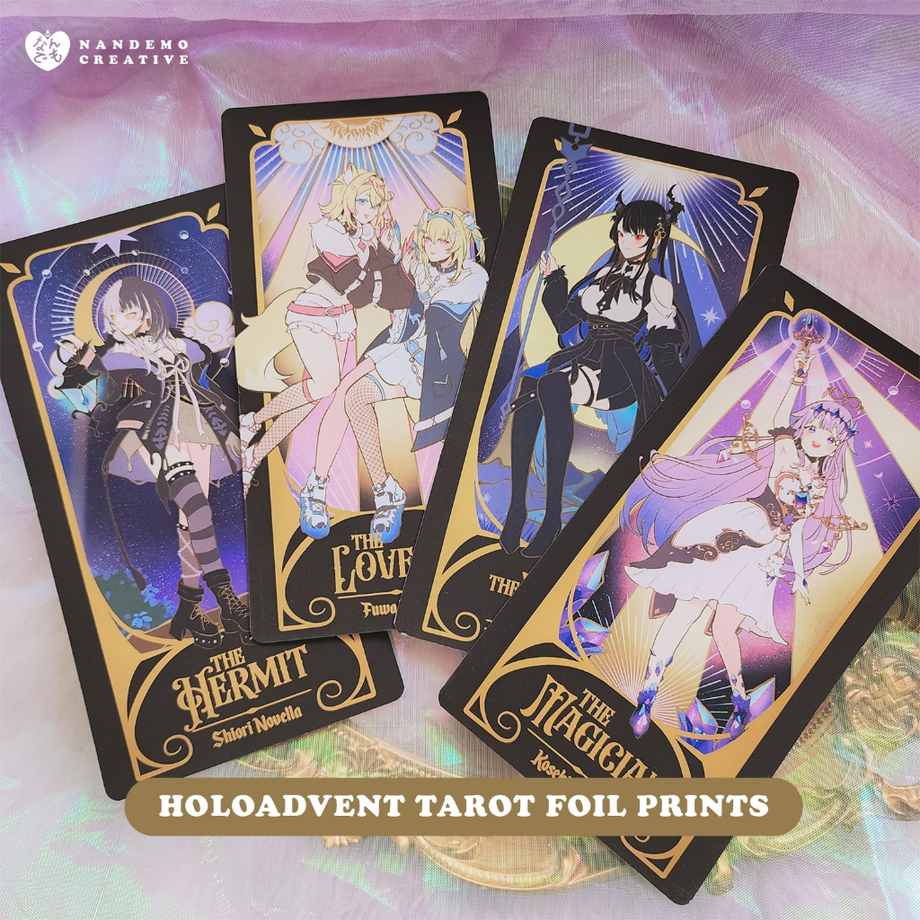 Hololive Advent Tarot Foil Art Print | Shopee Philippines