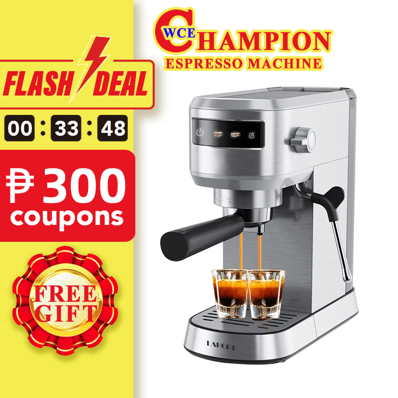 Lahome Smart Touch Screen Espresso Coffee Maker Machine Expresso With ...