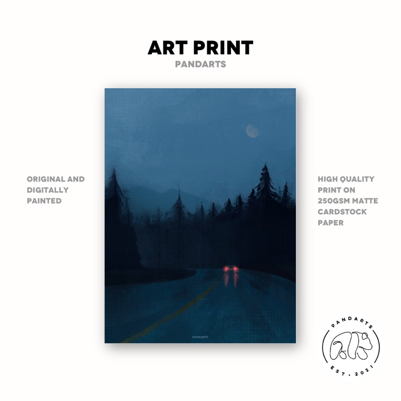 Twilight | Original Art Print | Shopee Philippines