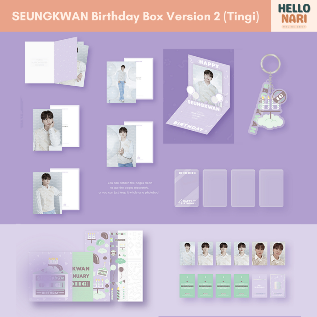 SEVENTEEN HAPPY SEUNGKWAN DAY Birthday Box Version 2 | Shopee Philippines