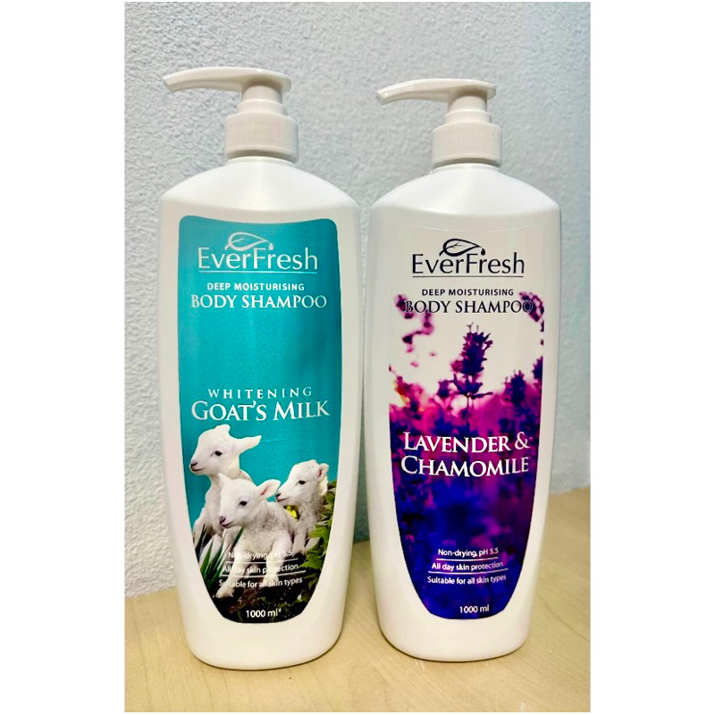 Everfresh Deep Moisturizing Body Shampoo 800ml/1000ml/2100ml Imported ...