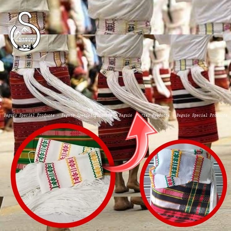 Igorot Tapis and Bakget - Inabel Ethnic Attire | Baguio Products (COD ...