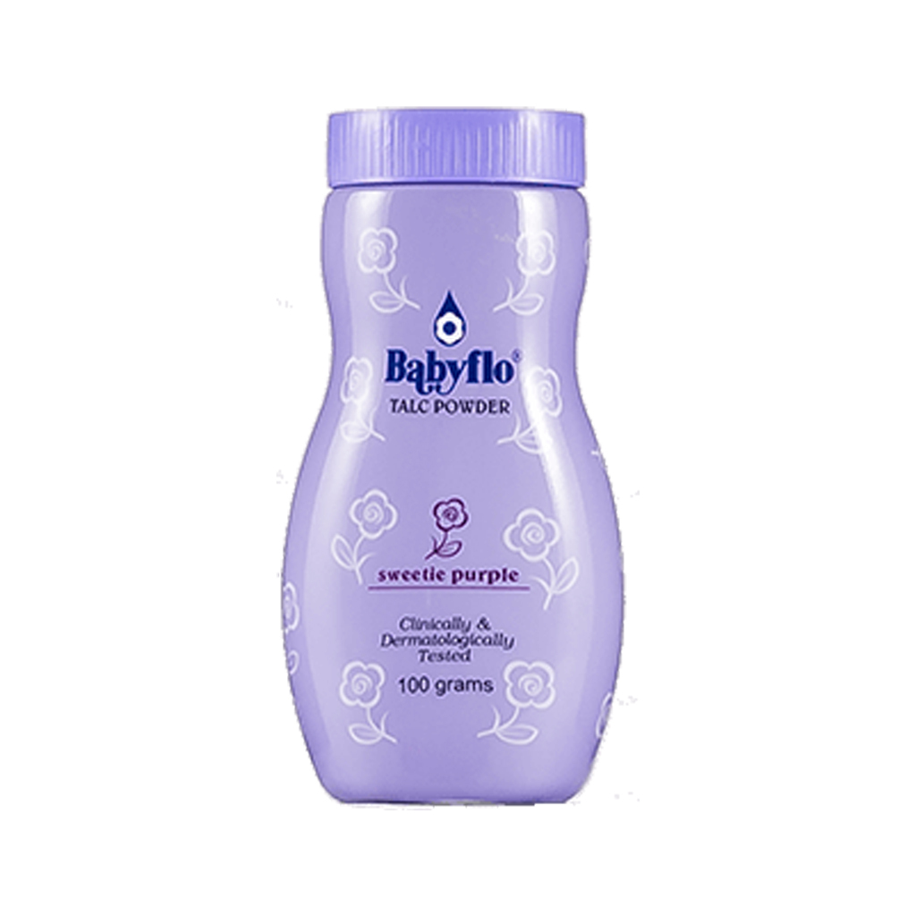 Babyflo Baby Powder Sweetie Purple 100g | Shopee Philippines