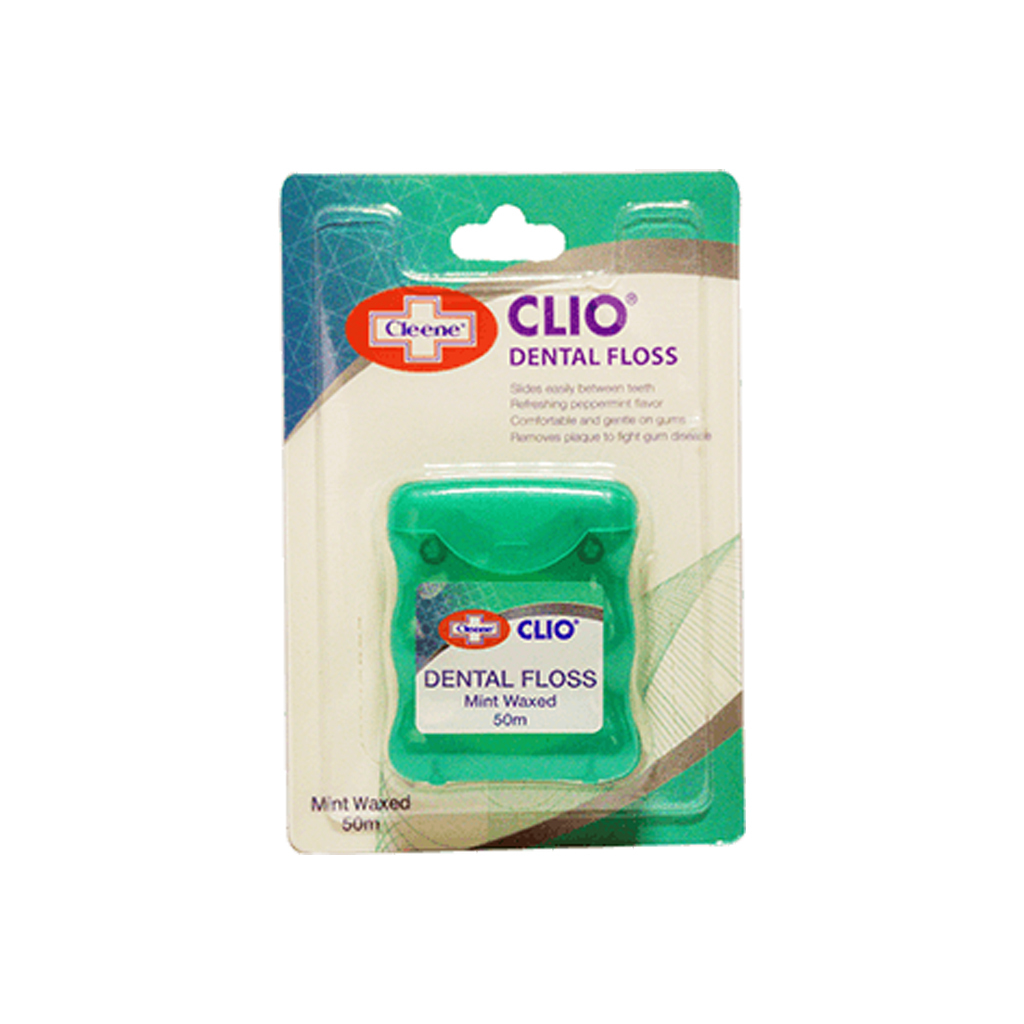 Cleene CLIO Dental Floss Nylon 50m | Shopee Philippines