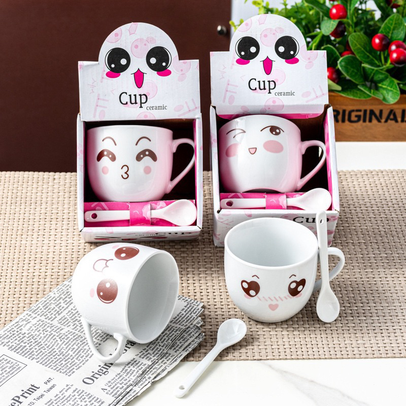 SC DOOR GIFT CUP SET/MUG SET WITH SPOON,TEA CUP SET,GOODIES CUP SET ...