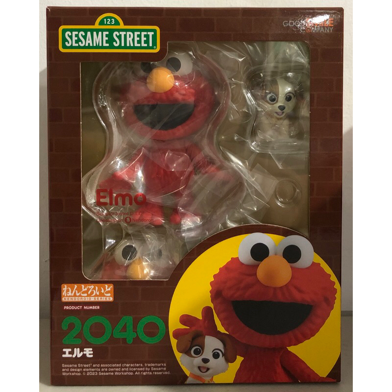 GOODSMILE COMPANY: NENDOROID SERIES- SESAME STREET 2040 ELMO | Shopee ...