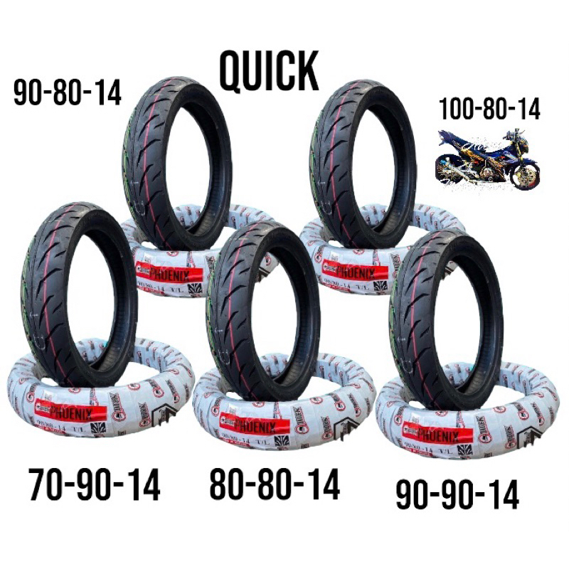 Quick Tire 14 Free Pito Sealant | Shopee Philippines