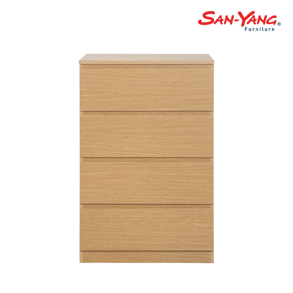 San-Yang Furniture Chest Drawer 4-Drawer Oak 105040 | Shopee Philippines