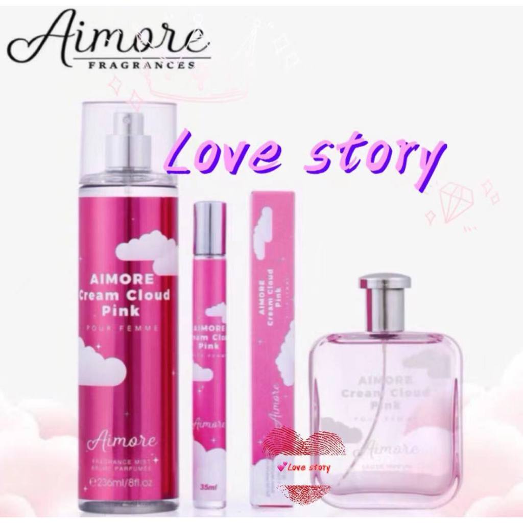 Love Story Aimore Cream Cloud Pink POUR FEMME EAU DE PARFUM 35ml/100ml ...