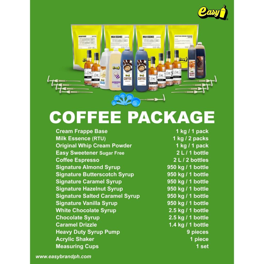 EASYBRAND - Coffee Business Package | Shopee Philippines
