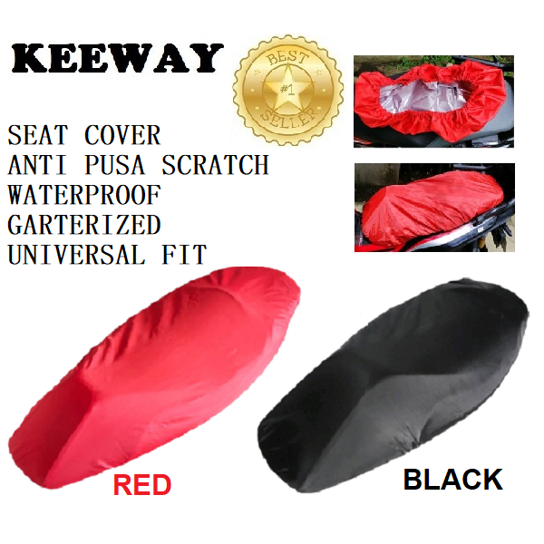 KEEWAY KEE 125 MOTOR SEAT COVER ANTI PUSA SCRATCH WATERPROOF GARTERIZED ...