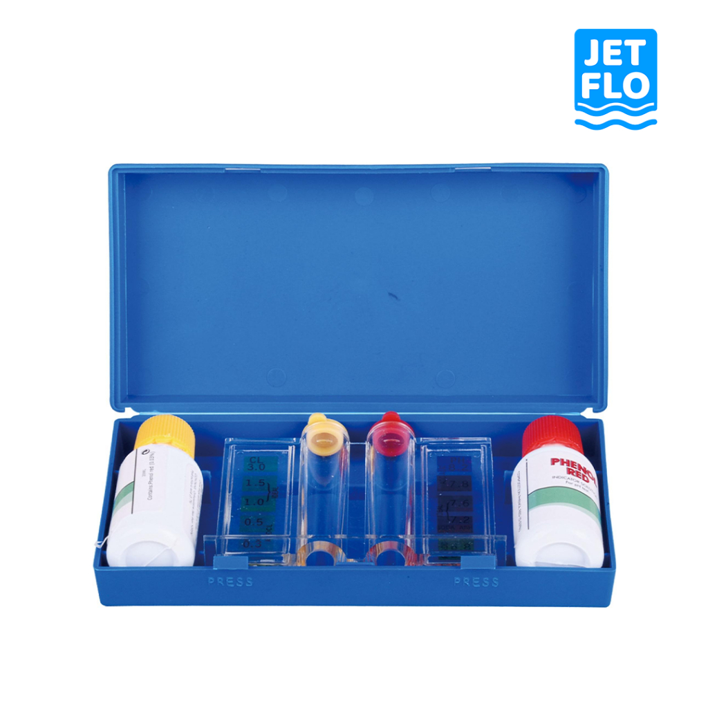 Jet-Flo Pool Test Kit 2-in-1 for Chlorine and pH level | Shopee Philippines