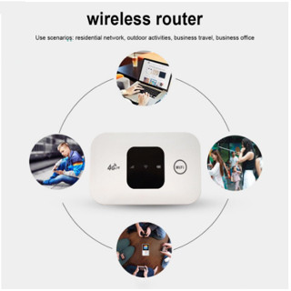 4G Pocket WiFi Router 150Mbps 4G Wireless Router (FREE USB /Battery ...