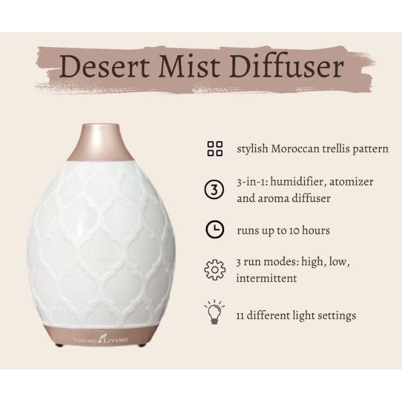 Young Living Desert Mist Diffuser | Shopee Philippines
