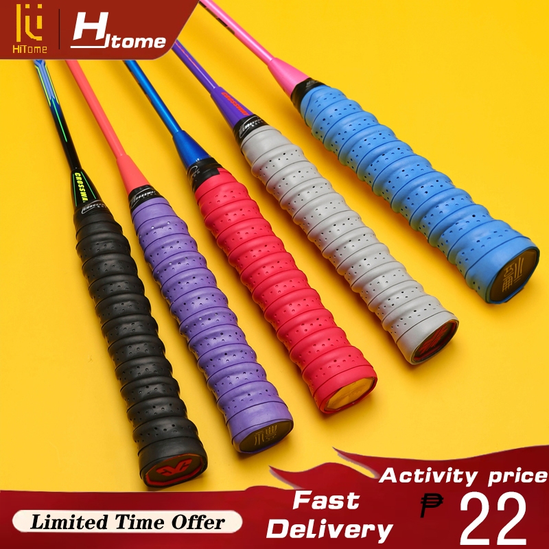 Badminton Racket Grip With Fishing Rod Sweatband Grip With Non-Slip ...