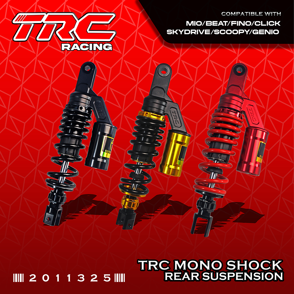 TRC Racing Scooter Shock 325mm Suspension Mio Beat Click Fino Gear ...