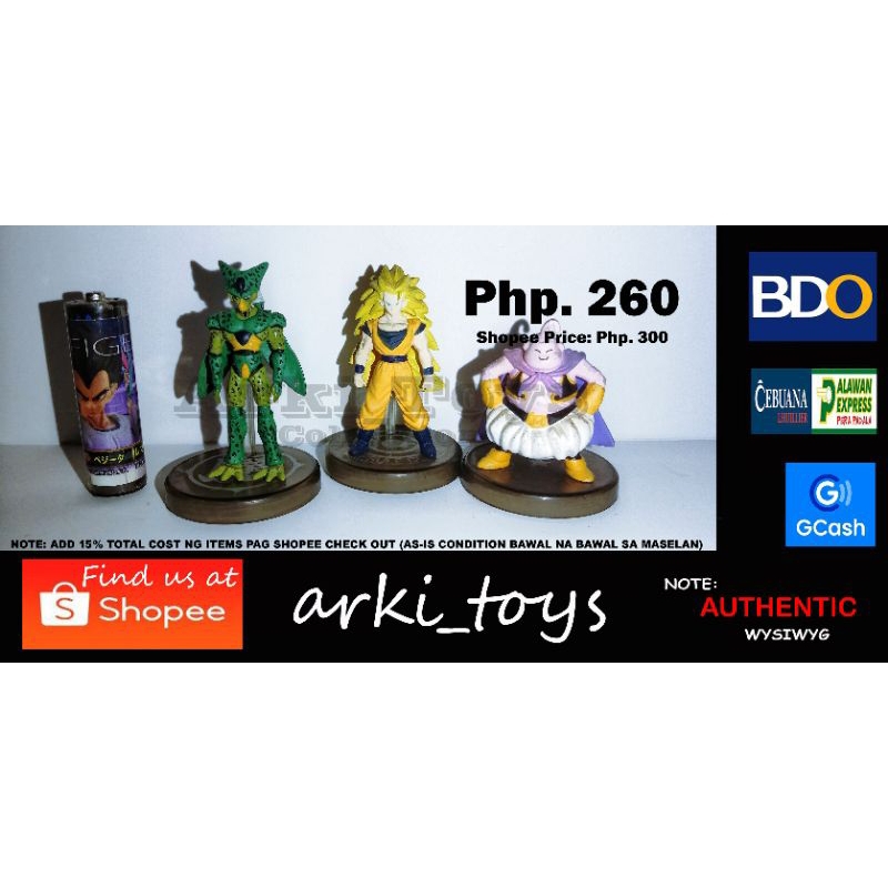 Dragonball Mini Figures majinbuu cell ssj 3 | Shopee Philippines