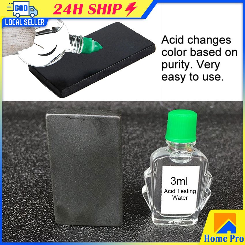 Gold Tester Acid Kit Silver Platinum Gold Testing Touchstone Jewelry ...