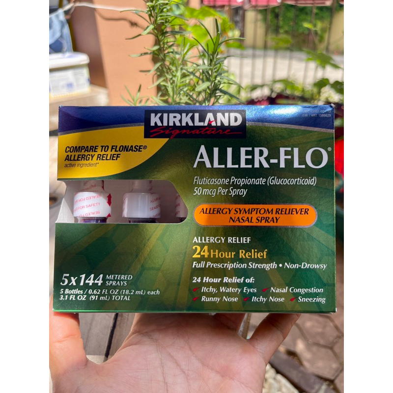 KIRKLAND SIGNATURE Aller-Flo AllerFlo Aller flo Fluticasone Propionate ...