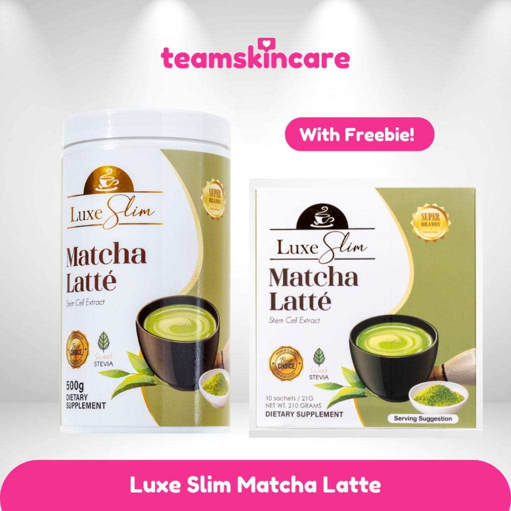 LUXE SLIM Matcha Latte With Stem Cell Extract 10 Sachets 210g LUXE SLIM ...