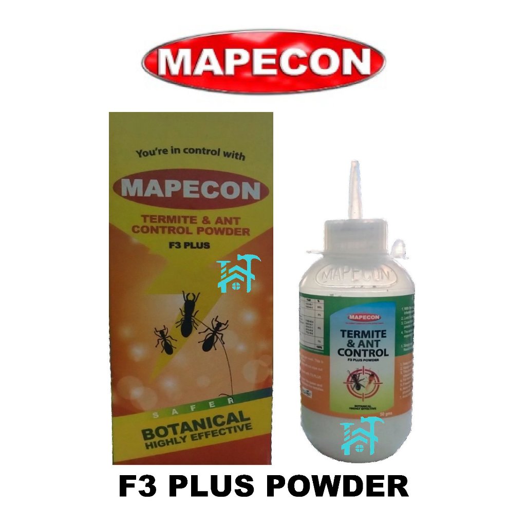 MAPECON F3 POWDER FOR TERMITE AND ANT CONTROL 50g | Shopee Philippines