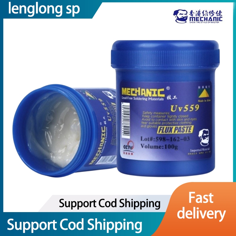 Original Mechanic UV223 UV559 XG-50 solder paste melting point flux solder paste Sn63 Pb37 IPX3 ...