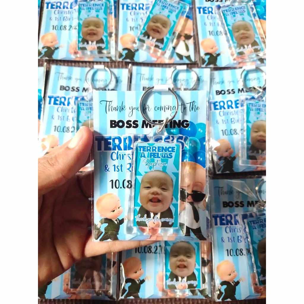BOSS BABY KEYCHAIN SOUVENIR | Shopee Philippines