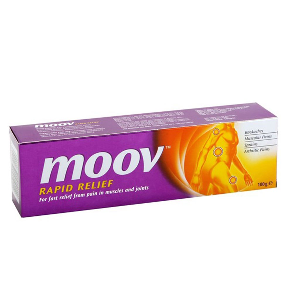 AUTHENTIC- MOOV RAPID PAIN RELIEF CREAM 100ML Made in India | Shopee ...