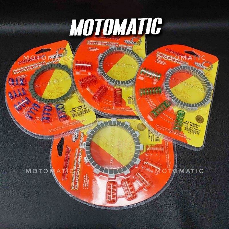 Pitsbike Clutch Lining with Spring | SNIPER 135/150, RAIDER150 carb&Fi ...