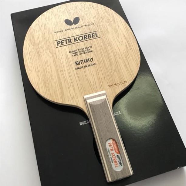 ST handle Butterfly Petr Korbel 5Ply 6.0mm 89g Blade original butterfly table tennis blade ...