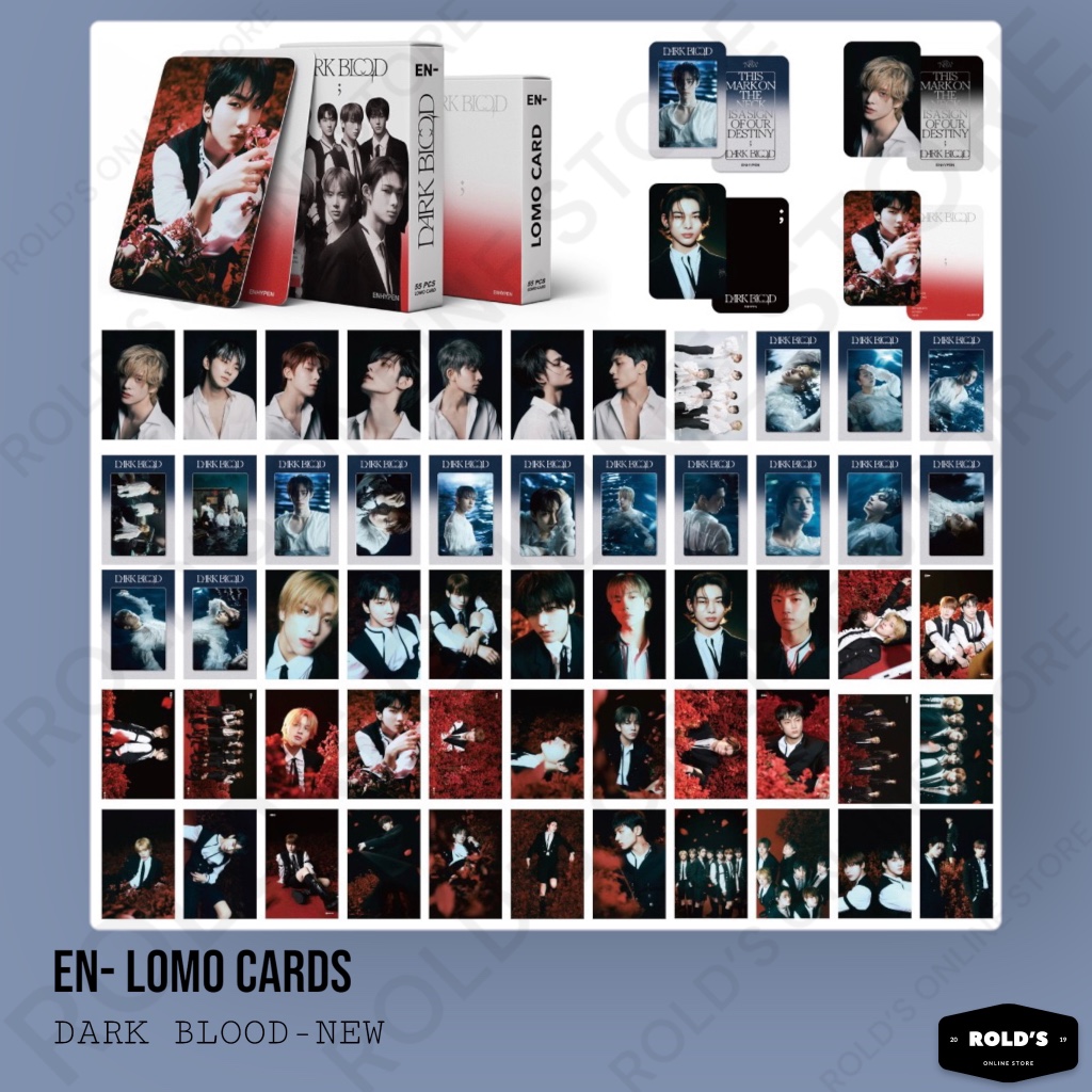 [55pcs/box] EN- Lomo Cards / Photo Cards KPOP | Shopee Philippines