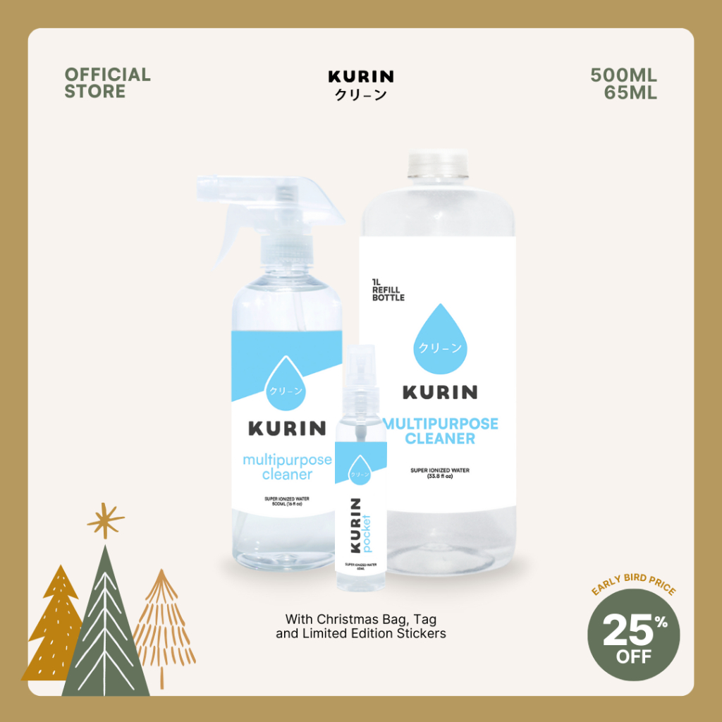 KURIN Holiday Bundle Gift Sets Multipurpose Cleaner A | Shopee Philippines