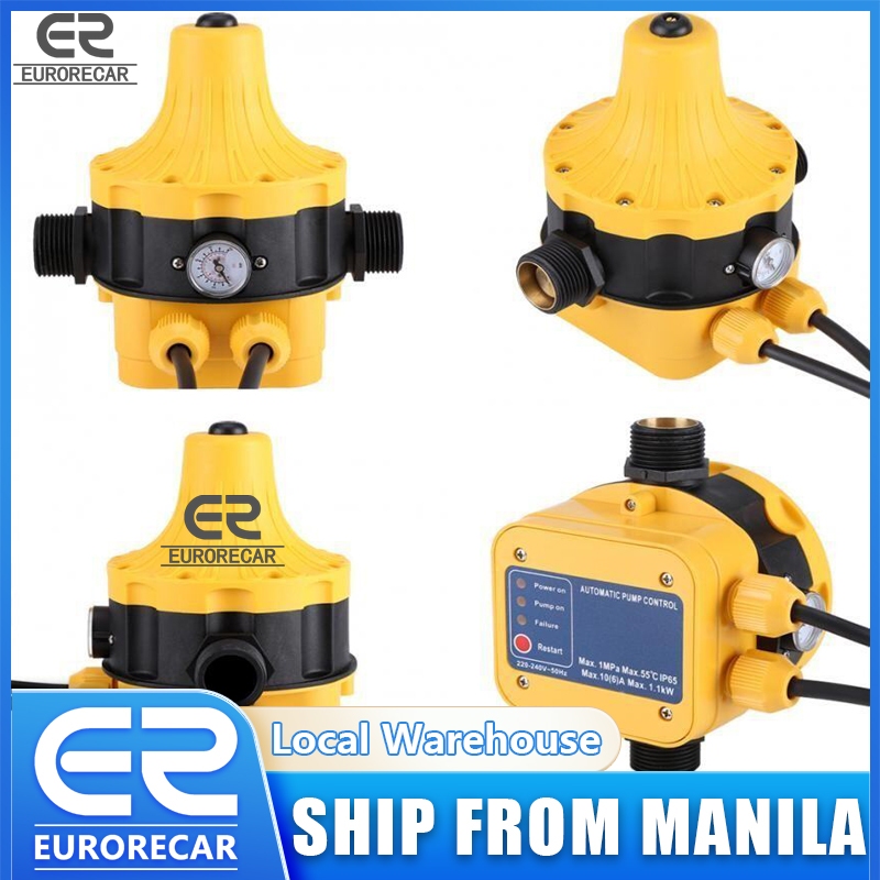 Automatic water pump control IP65 electric booster injection pump controller pressure switch ...