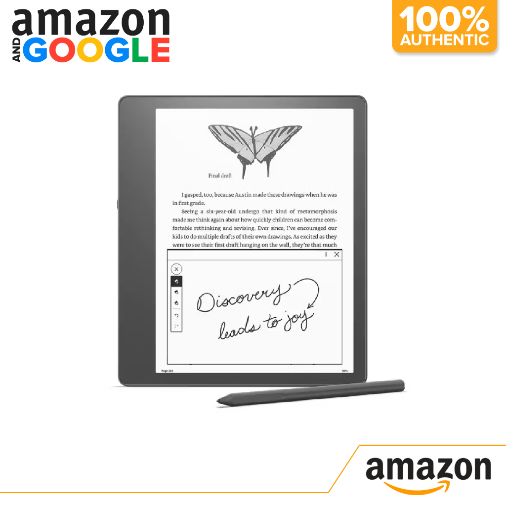 Amazon Kindle Scribe 2022 With Premium Pen Black | Shopee Philippines