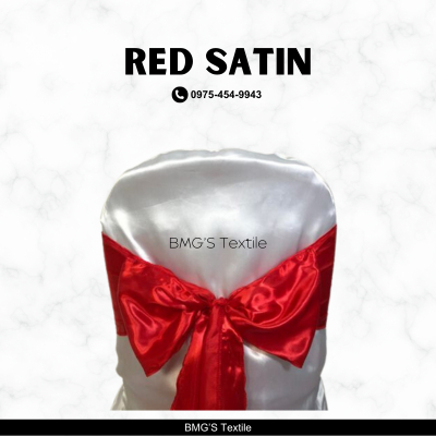 Chair Ribbon Monoblock Chair Ribbon Satin Silk Catering Covers Decor ...