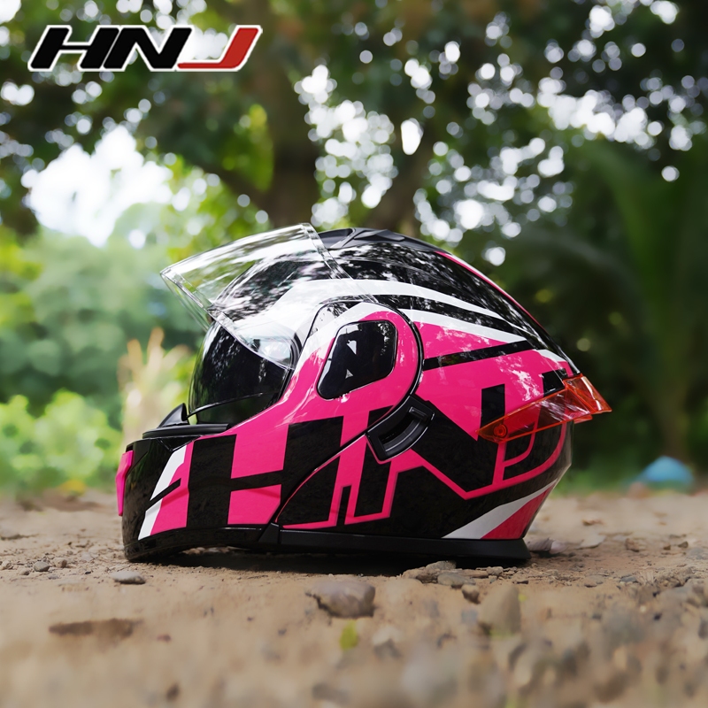 HNJ 937 Modular Helmet Full Face for motorcycle Dual Visor Unisex ...