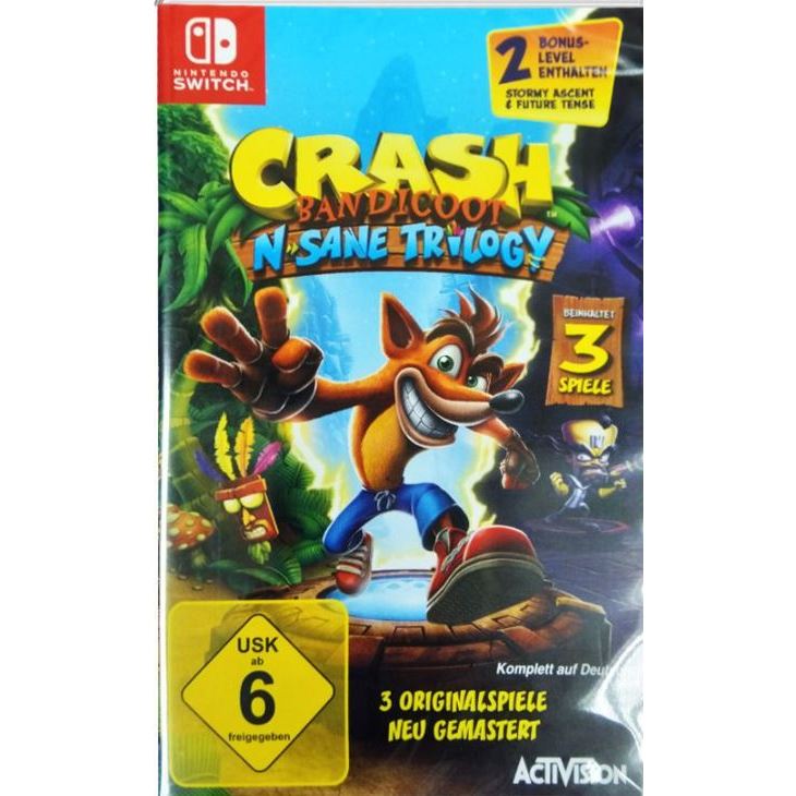 Crash Bandicot Nsane Triloy Nintendo Switch | Shopee Philippines