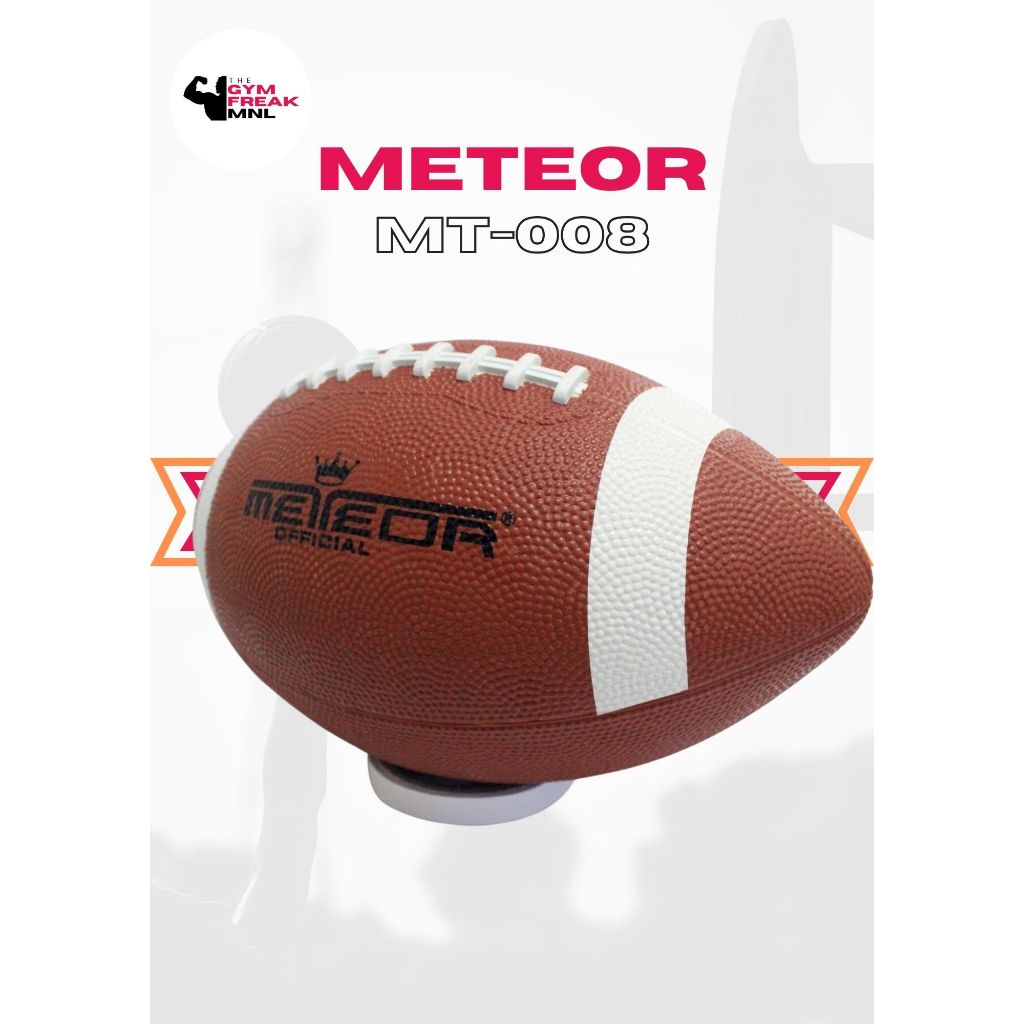 Meteor MT-008 Rugby Ball American Football | Shopee Philippines