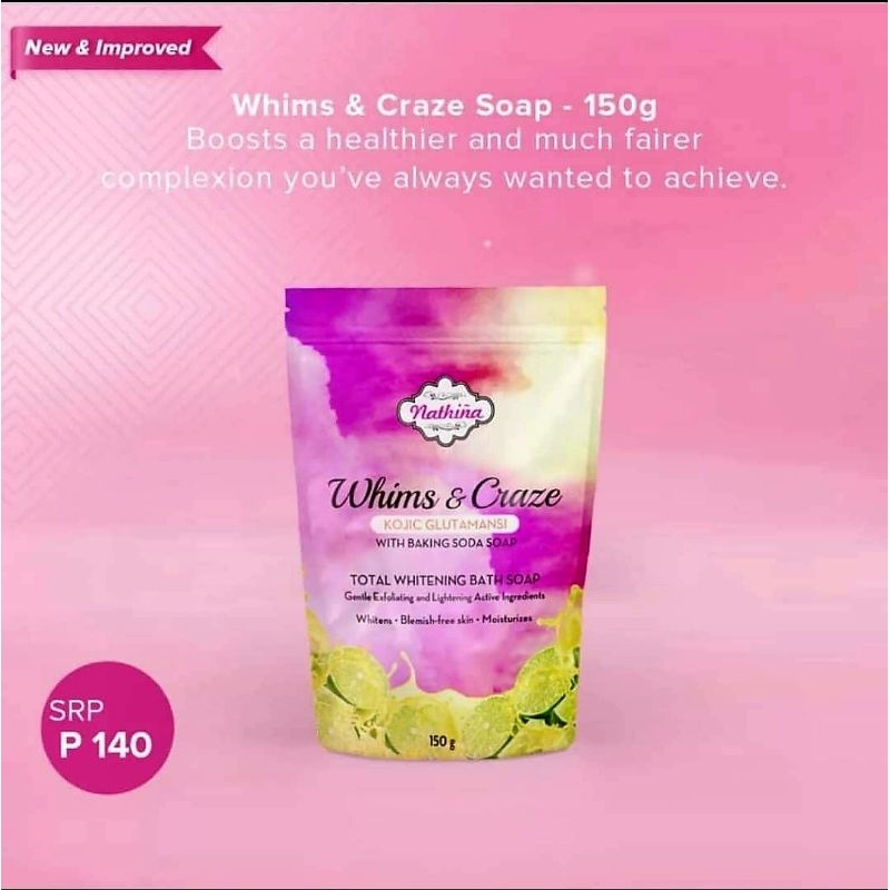 Whims and Craze Soap (Nathiña Product) | Shopee Philippines