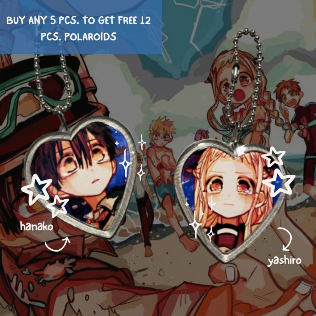 Toilet Bound Hanako-kun Hanako and Yashiro Matching Heart Anime ...