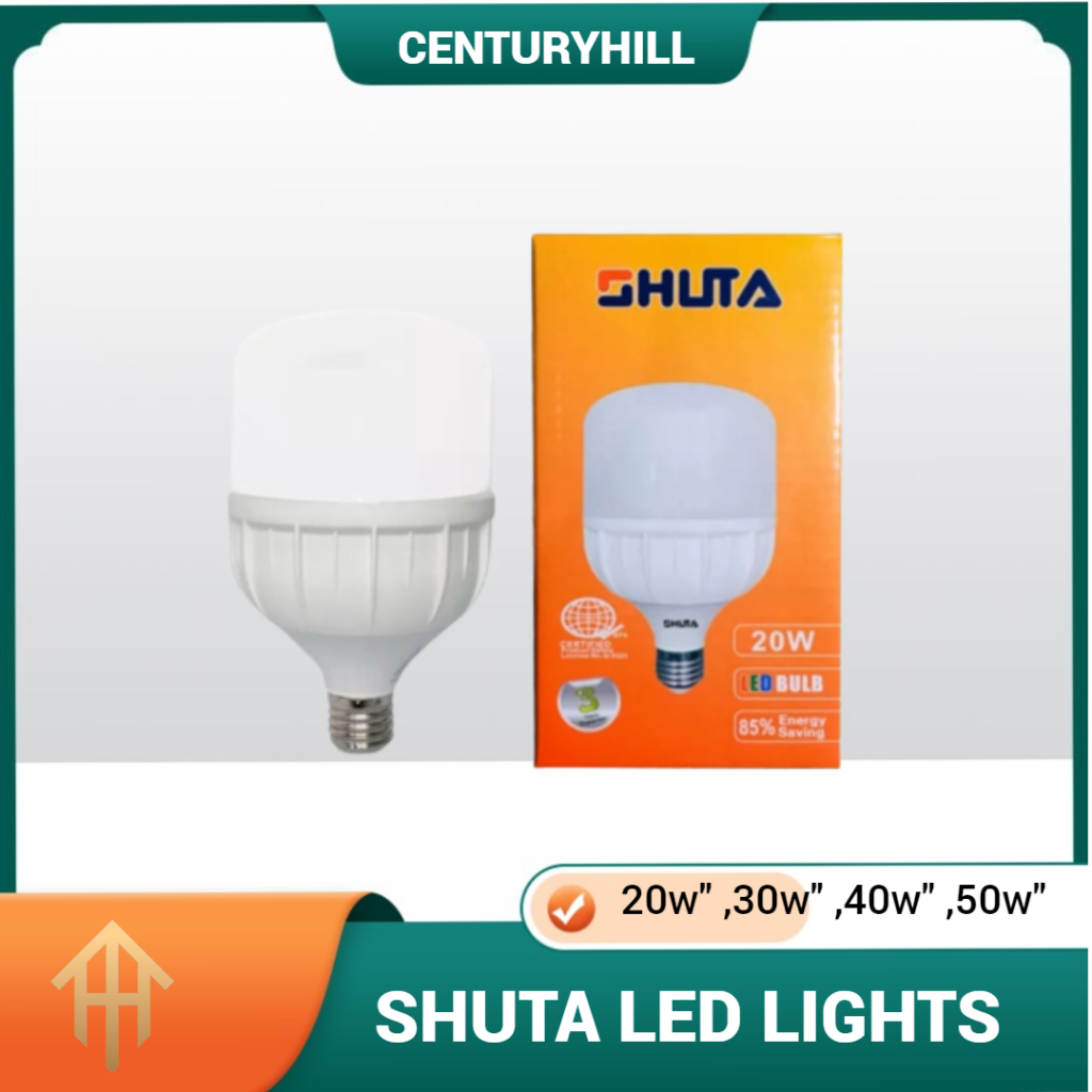 Shuta Lights LED T Bulb ( 20W" / 30W" / 40W ''/50W") | Shopee Philippines