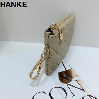 HANKE Mini Small Coin Purse Wallet Lambskin Soft Leather Women's Wallet ...
