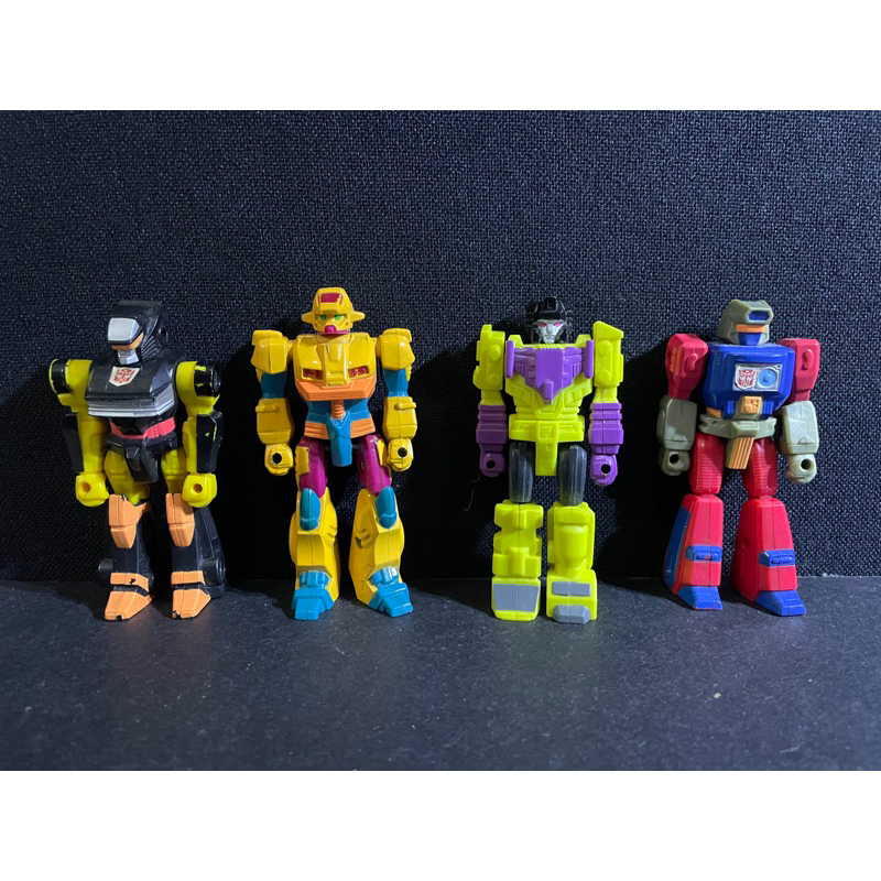 Transformers G1 Action Masters Circuit, Mainframe, Devastator, Jackpot ...