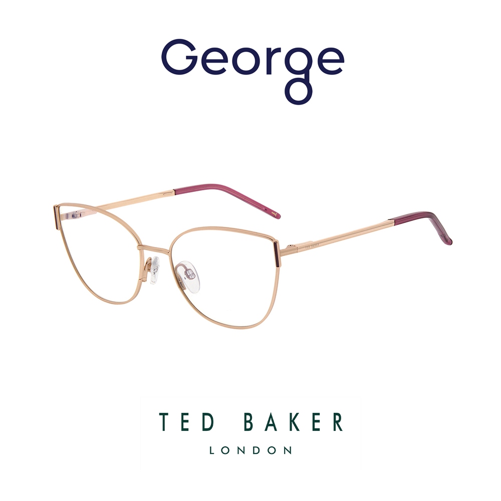 Ted Baker GAYLE 2319 Light Gold, Rose Gold and Coffee Gold eyeglasses ...