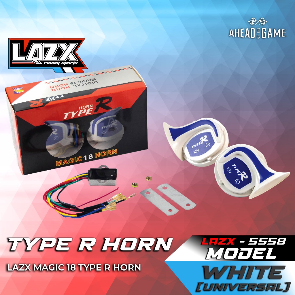 Lazx Magic 18 Type R Horn 12V | Shopee Philippines