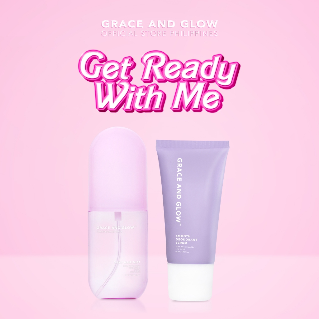Grace and Glow Deodorant + Perfume Hair Mist - Body Care Package ...